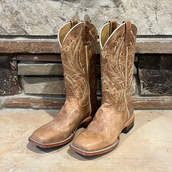 Shyanne | Shoes | Shyanne Imogen Square Toe Western Cowboy Boots | Poshmark